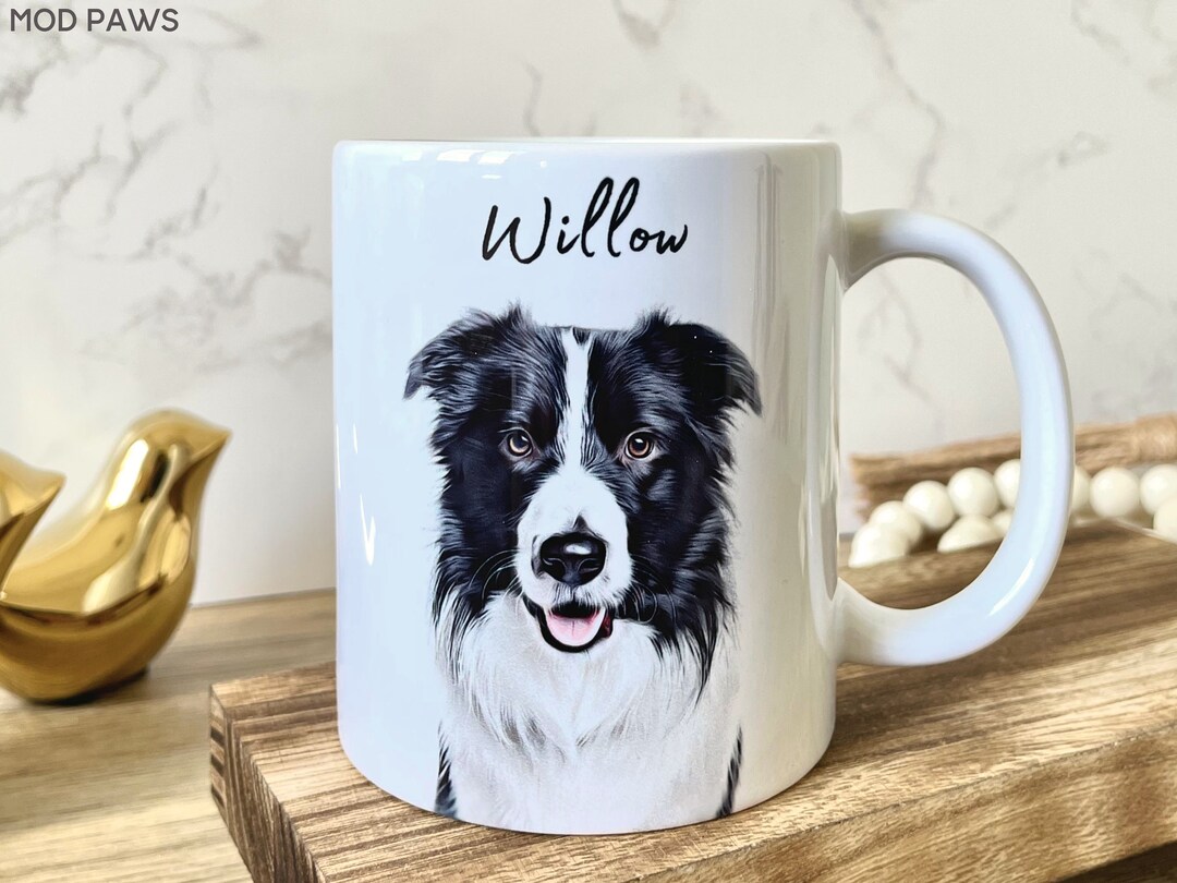 Custom Pet Mug Using Pet Photo + Name Custom Dog Mug Dog Coffee Cup ...