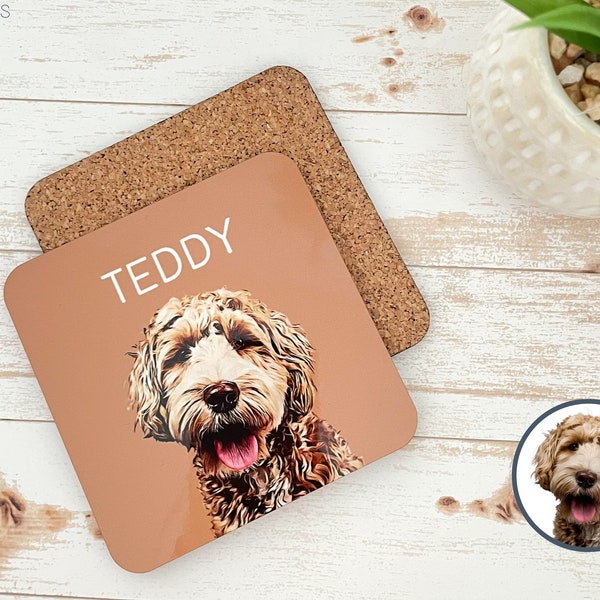 Cat Coaster - Etsy
