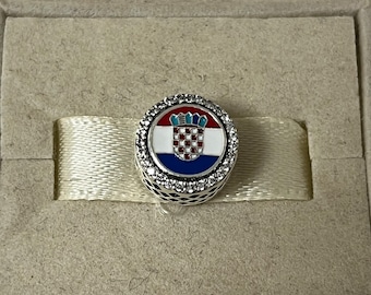 Pandora Croatia Flag Bead Exclusive Charm S925 Silver Travel Jewelry ...