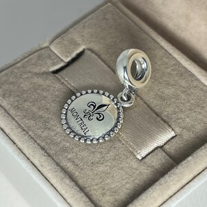 Pandora Quebec, Canada Montreal Dangle Charm Pendant S925 Sterling ...