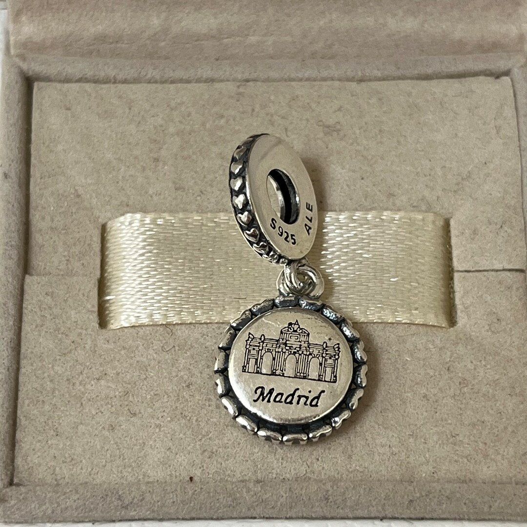 Pandora Colgante Puerta De Alcalá Madrid Dangle Charm, S925 Sterling ...