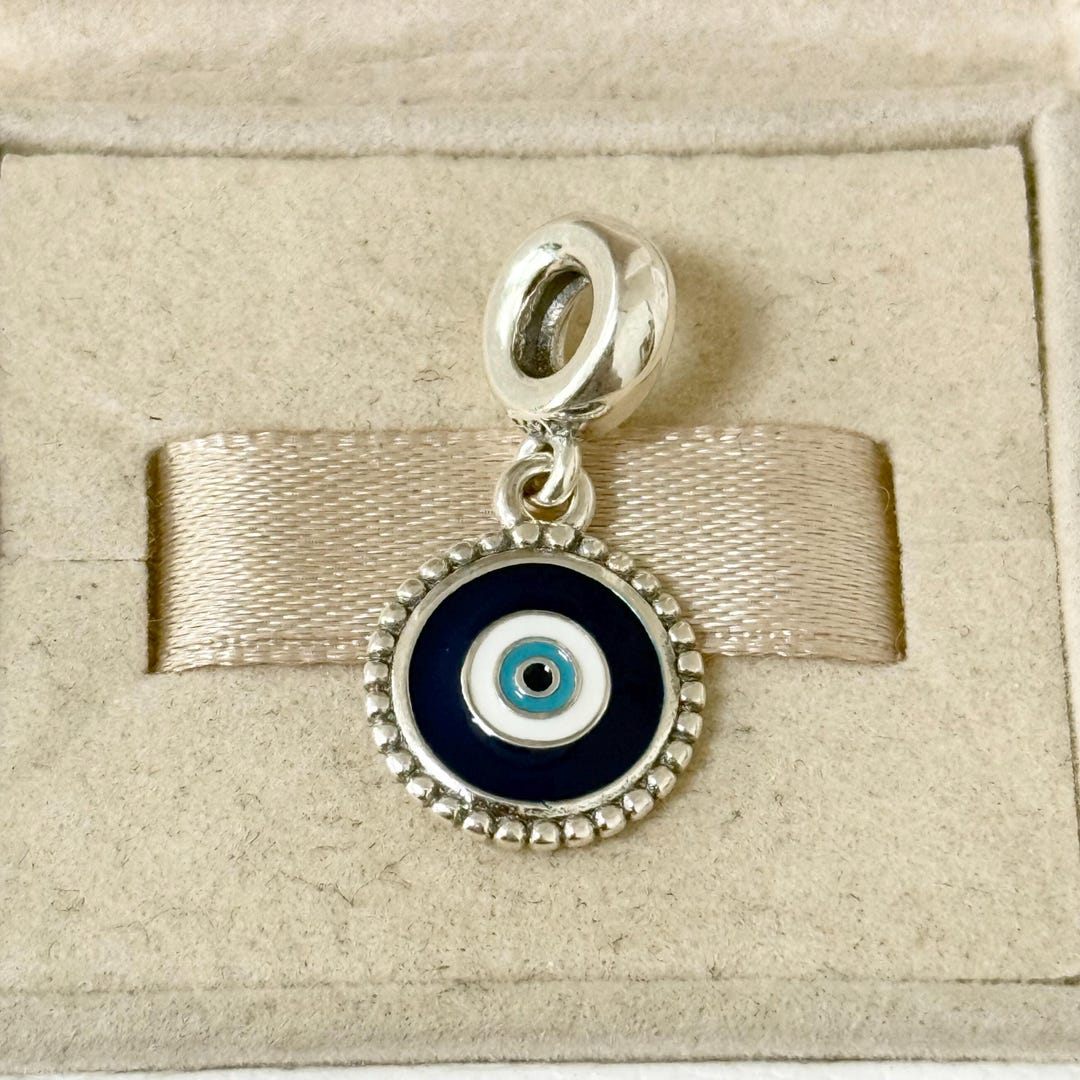 Pandora Evil Eye Dangle Charm Travel Pendant S925 Silver Jewelry for ...
