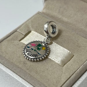 Pandora Miami Beach Exclusive Dangle Charm, S925 Sterling Silver ...