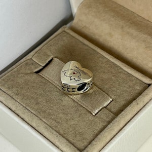 Pandora Switzerland Map Heart Bead Charm Swiss S925 Sterling Silver ...
