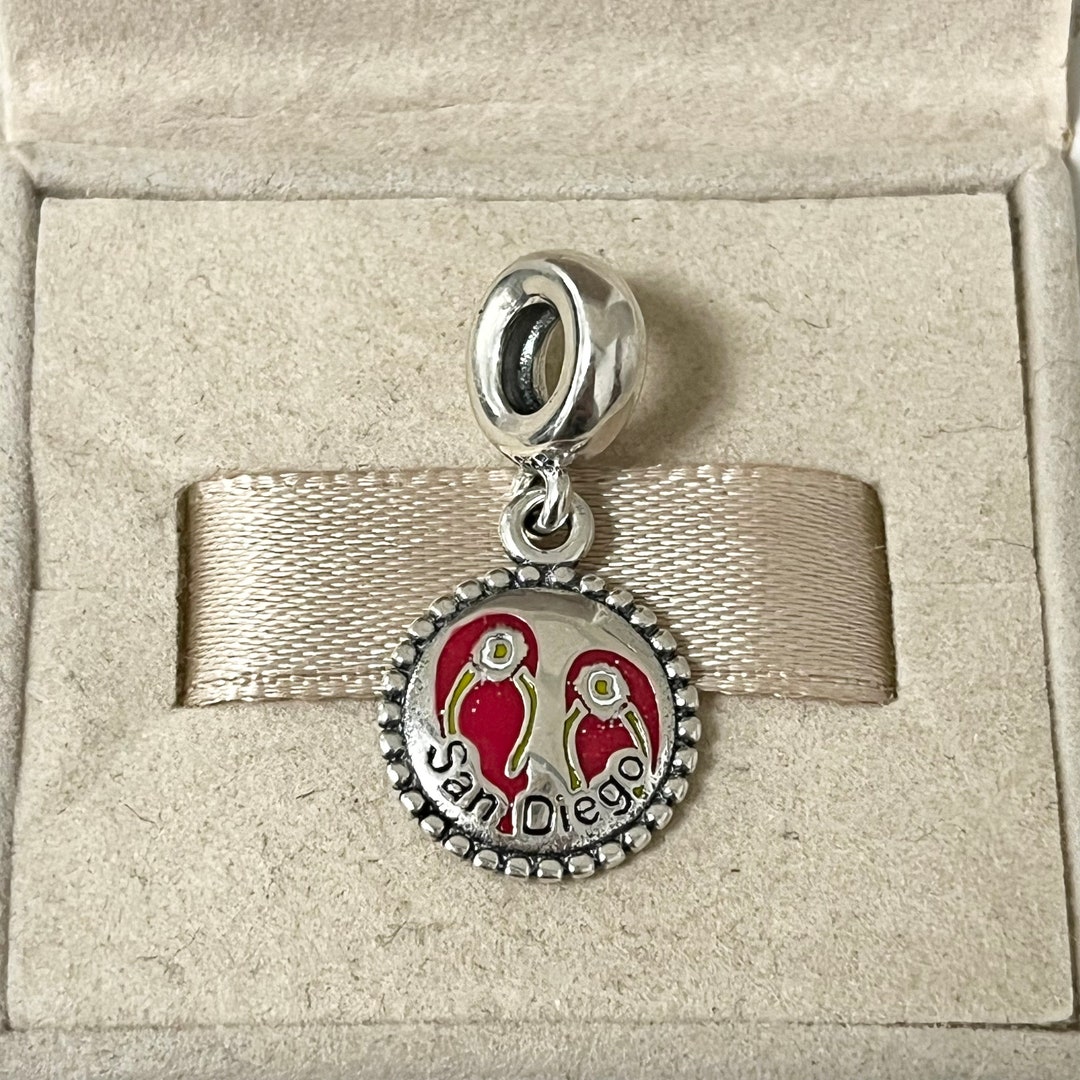 Pandora San Diego Seal Dangle Charm Pendant S925 Sterling Silver ...