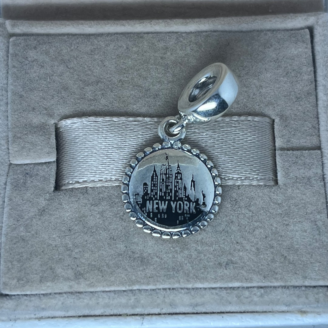 Pandora New York City Exclusive Dangle Charm Pendant S925 Silver ...