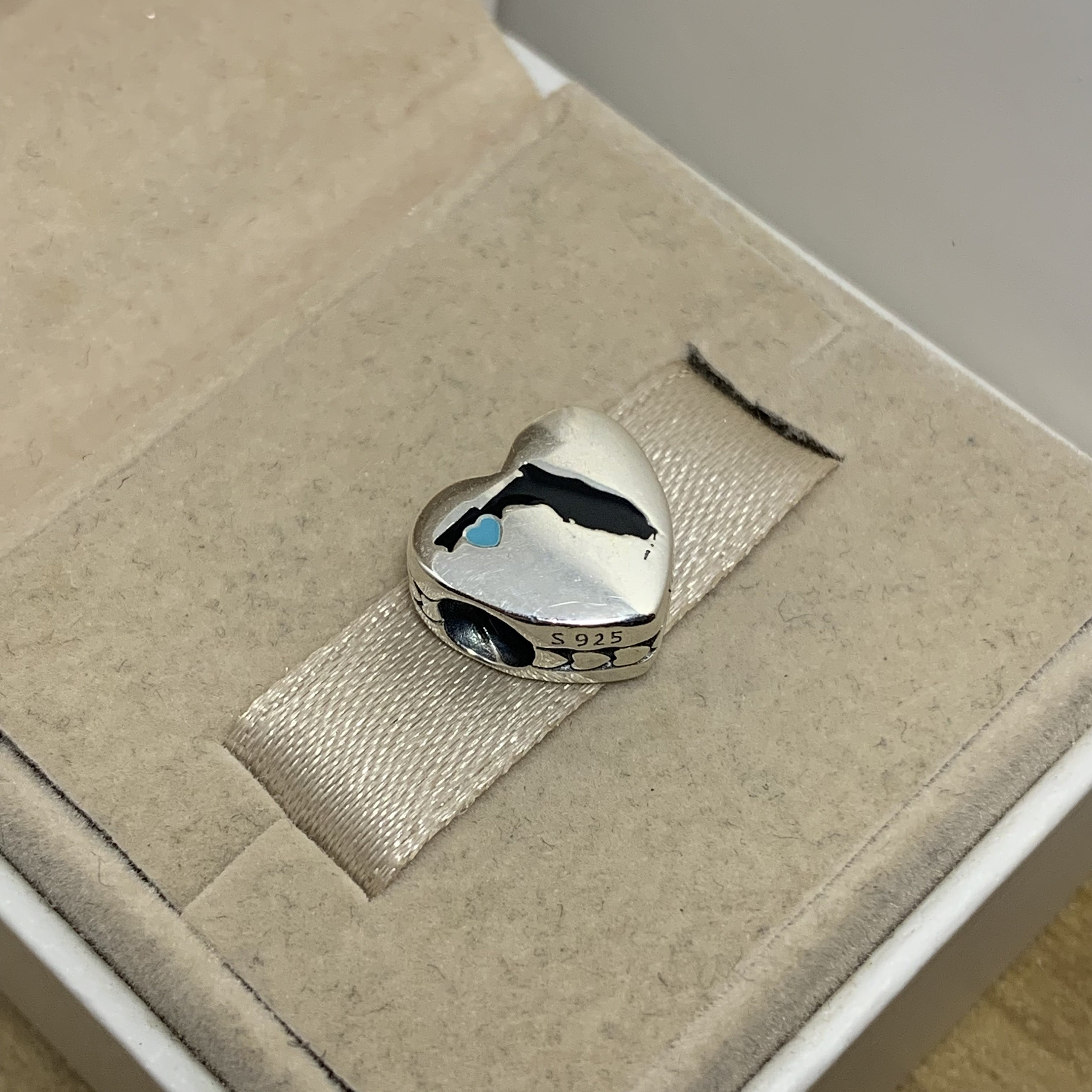 Pandora Florida Map Exclusive Heart Bead Charm Travel S925 - Etsy