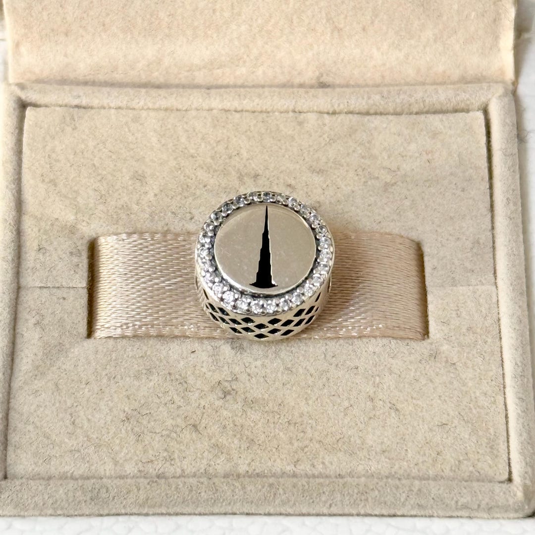 Pandora DUBAI Burj Khalifa Bead Exclusive Charm S925 Silver Travel ...