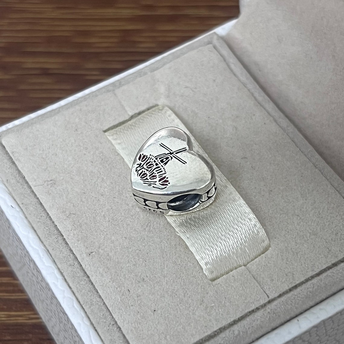 Pandora Holland Windmill Heart Bead Charm Travel Pendant, S925 Silver ...