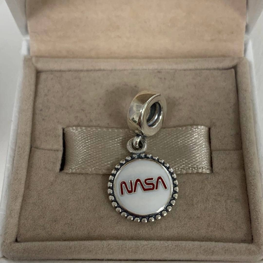 NASA Exclusive Dangle Charm Pendant，s925 Sterling Silver Jewelry，dangle ...