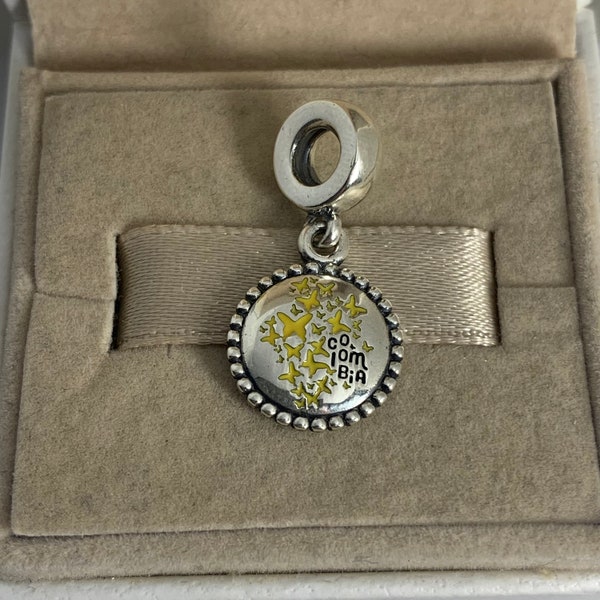 Colombia Flag Pandora Charms - Etsy