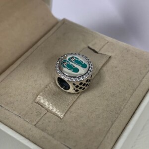 Pandora Panama City Beach Exclusive Circle Charm Pendant S925 Silver ...