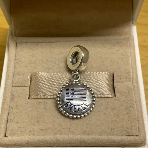 Pandora Charm of Greece - Etsy