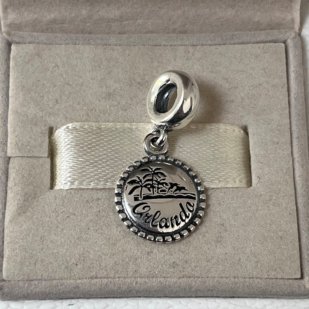 Pandora Orlando FL Dangle Charm Pendant Travel S925 Sterling Silver ...