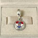 Pandora CROATIA Heart Flag Dangle Charm Travel Pendant S925 Silver ...