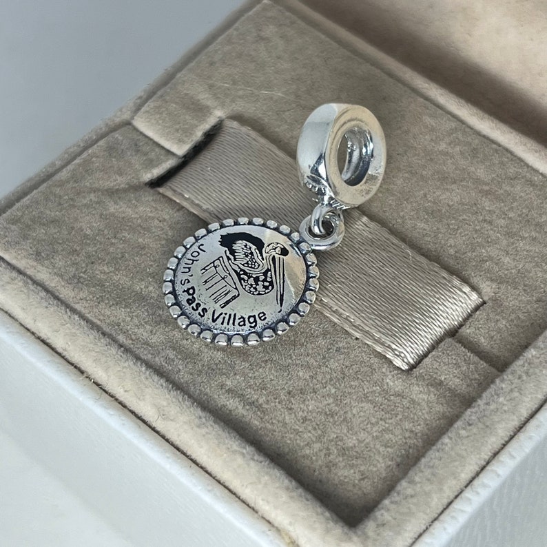 Pandora Johns Pass Pelican Exclusive Dangle Charm Pendant S925 - Etsy