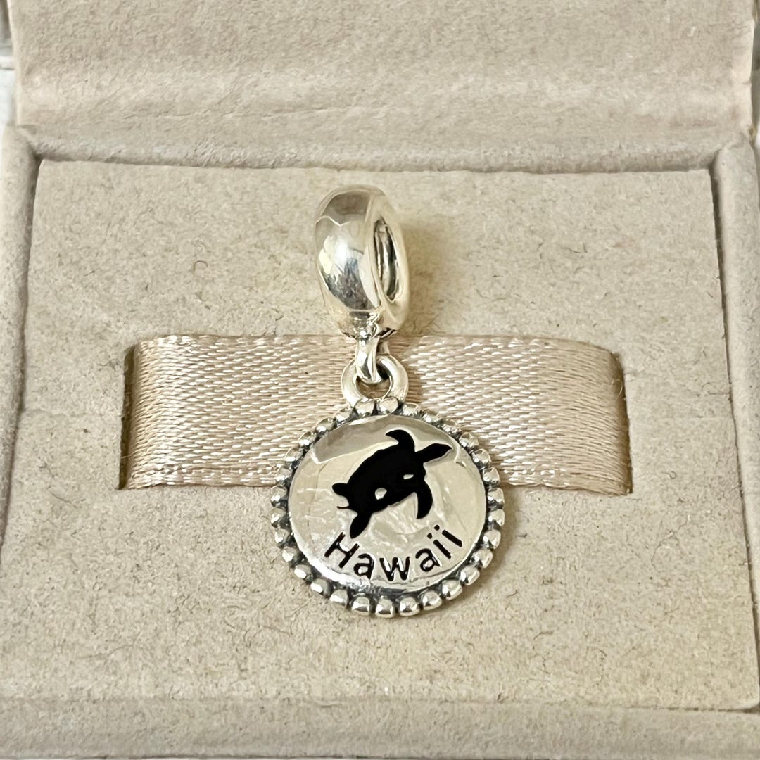 Pandora Hawaii Sea Turtle Travel Dangle Charm, S925 Silver Jewelry, for ...