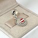 Pandora Austria Map Flag Dangle Charm Pendant S925 Silver Jewelry for ...