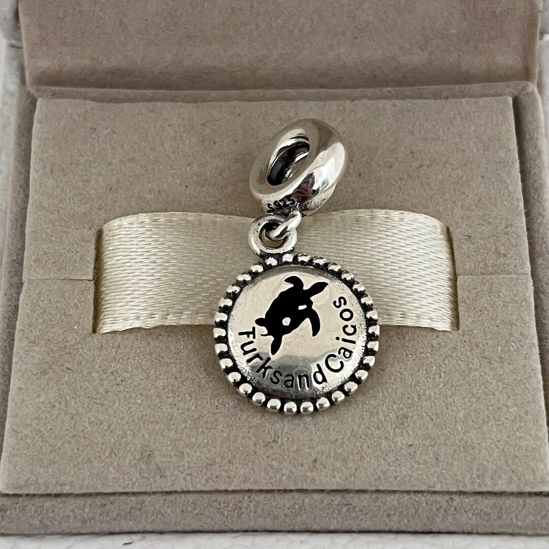 PANDORA Turks & Caicos Travel Dangle Charm, S925 Sterling Silver ...