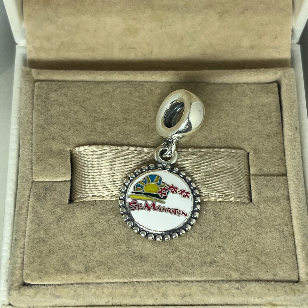 Pandora St Maarten Exclusive Dangle Charm Pendant Travel S925 Jewelry ...