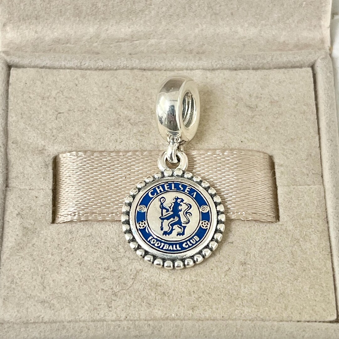 Pandora Chelsea F.C. Dangle Charm Travel Pendant S925 Silver Jewelry ...