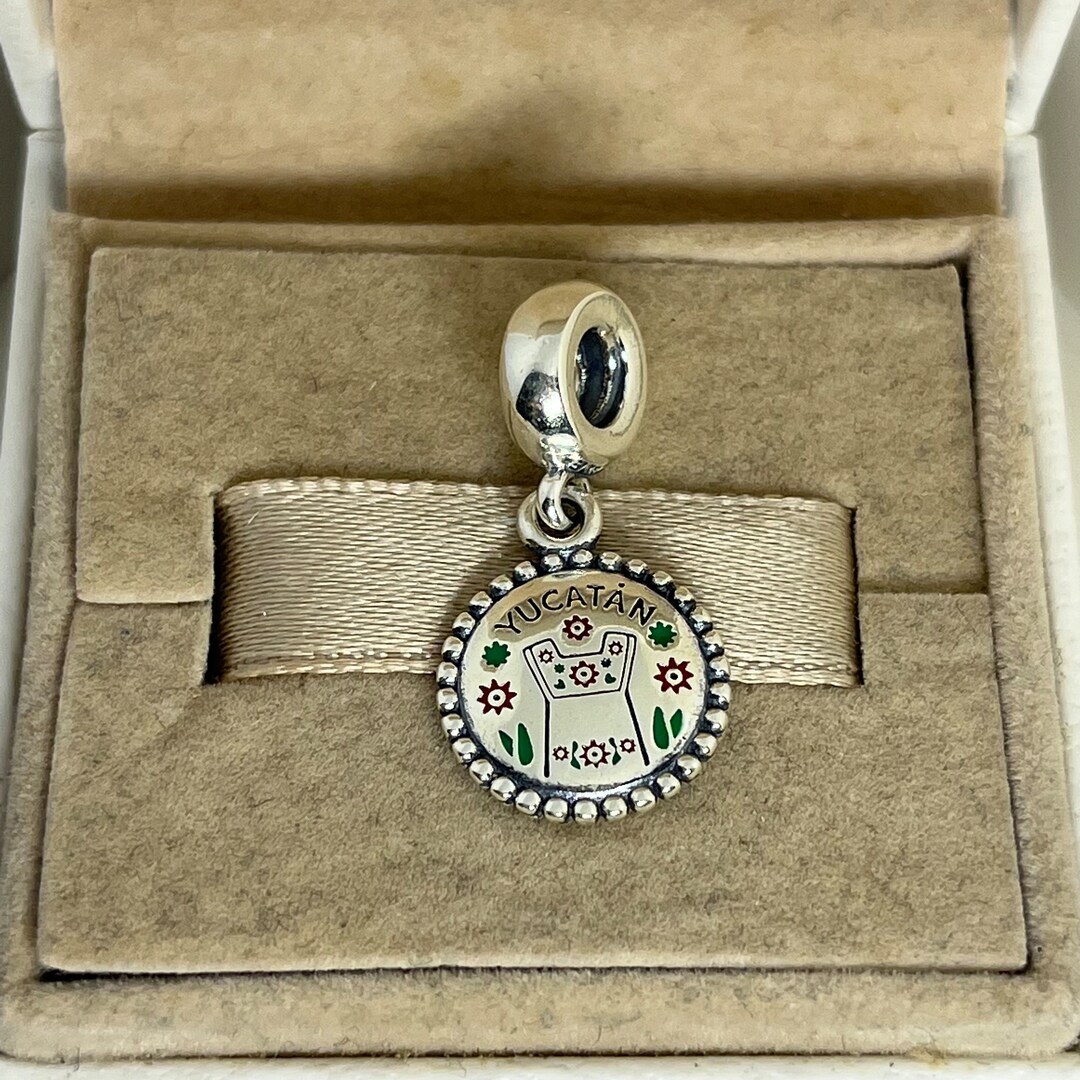 Pandora Yucatan Dangle Charm Mayan World Pendant S925 Sterling Silver ...