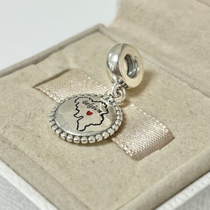 Pandora Belgium Map Exclusive Dangle Charm Pendant Travel S925 Silver ...