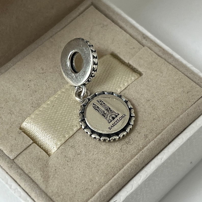Pandora Gaudi La Sagrada Familia Spain Barcelona Dangle Charm, S925 ...
