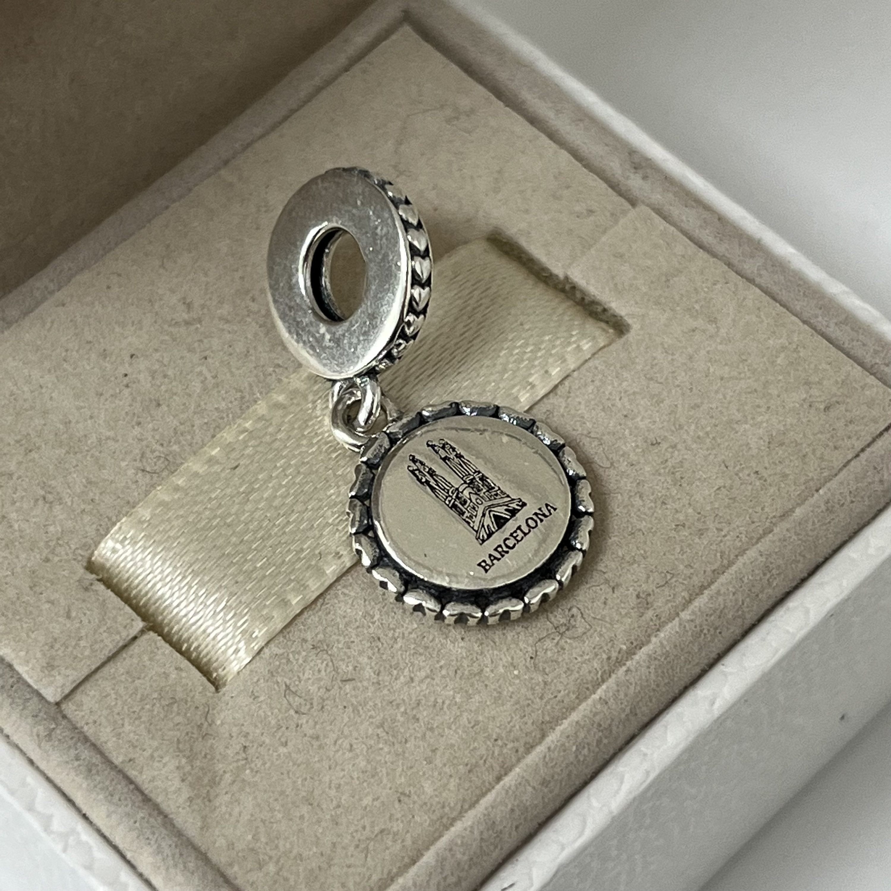 Pandora Gaudi La Sagrada Familia Spain Barcelona Dangle Charm, S925 ...