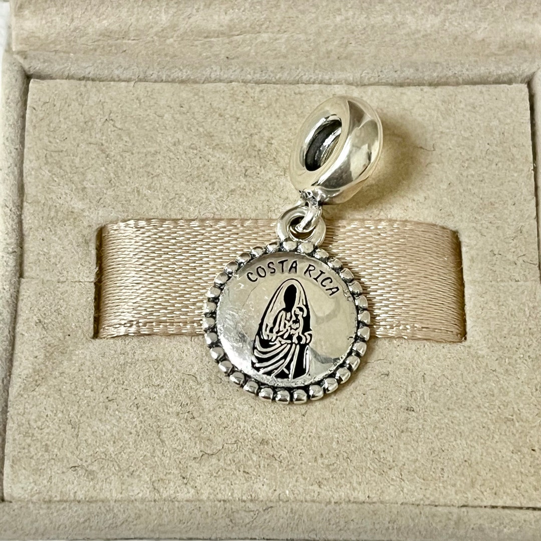 Pandora Costa Rica Virgin Dangle Charm Travel Pendant S925 Sterling ...