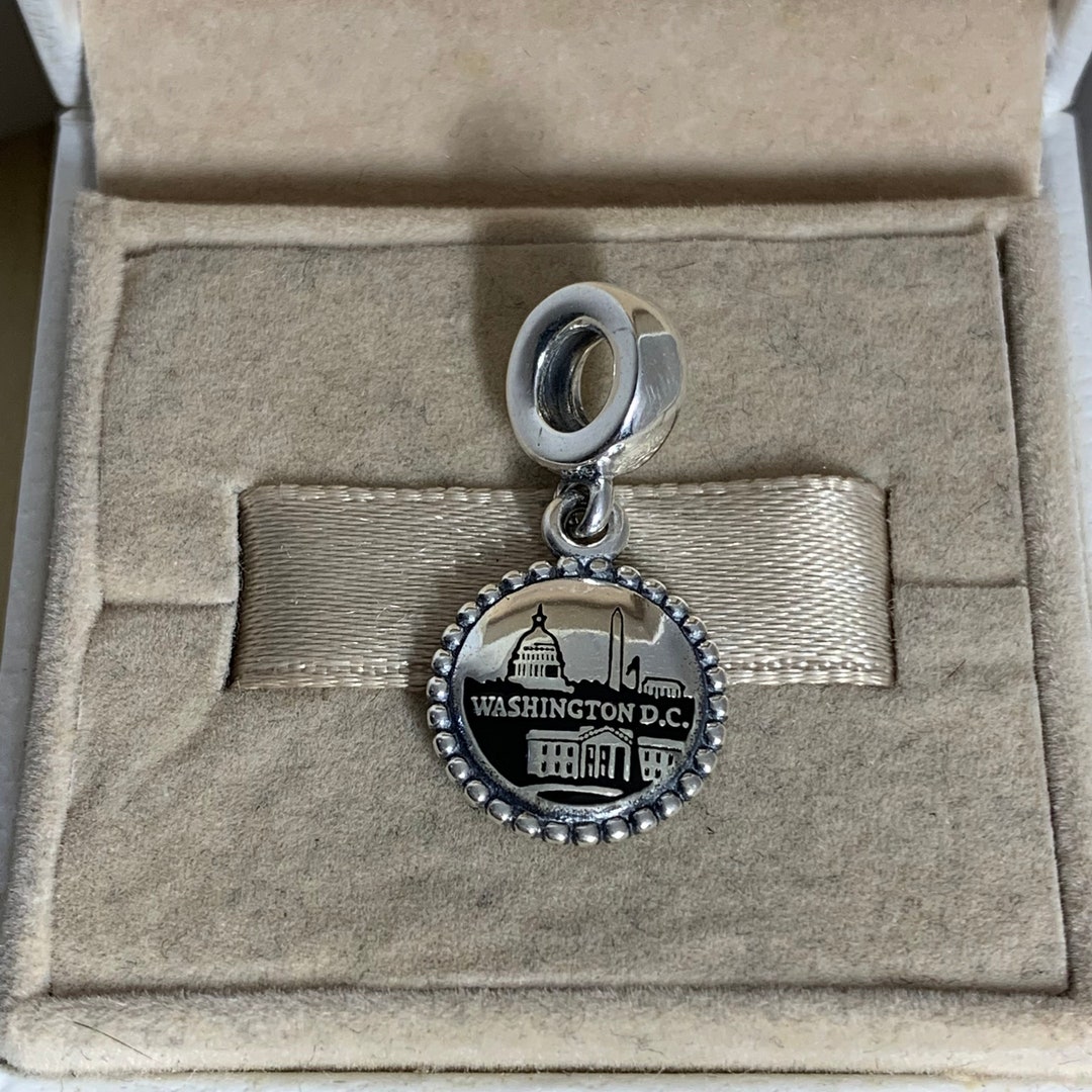 Pandora Washington, Dc, City Dangle Charm Pendant, S925 Sterling Silver ...