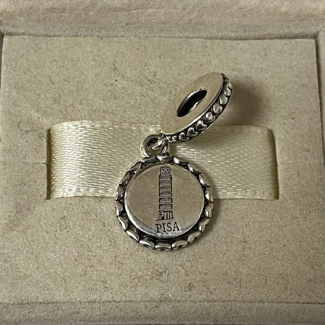 Pandora Torre Di Pisa Dangle Charm Leaning Tower of Pisa Italy Travel ...