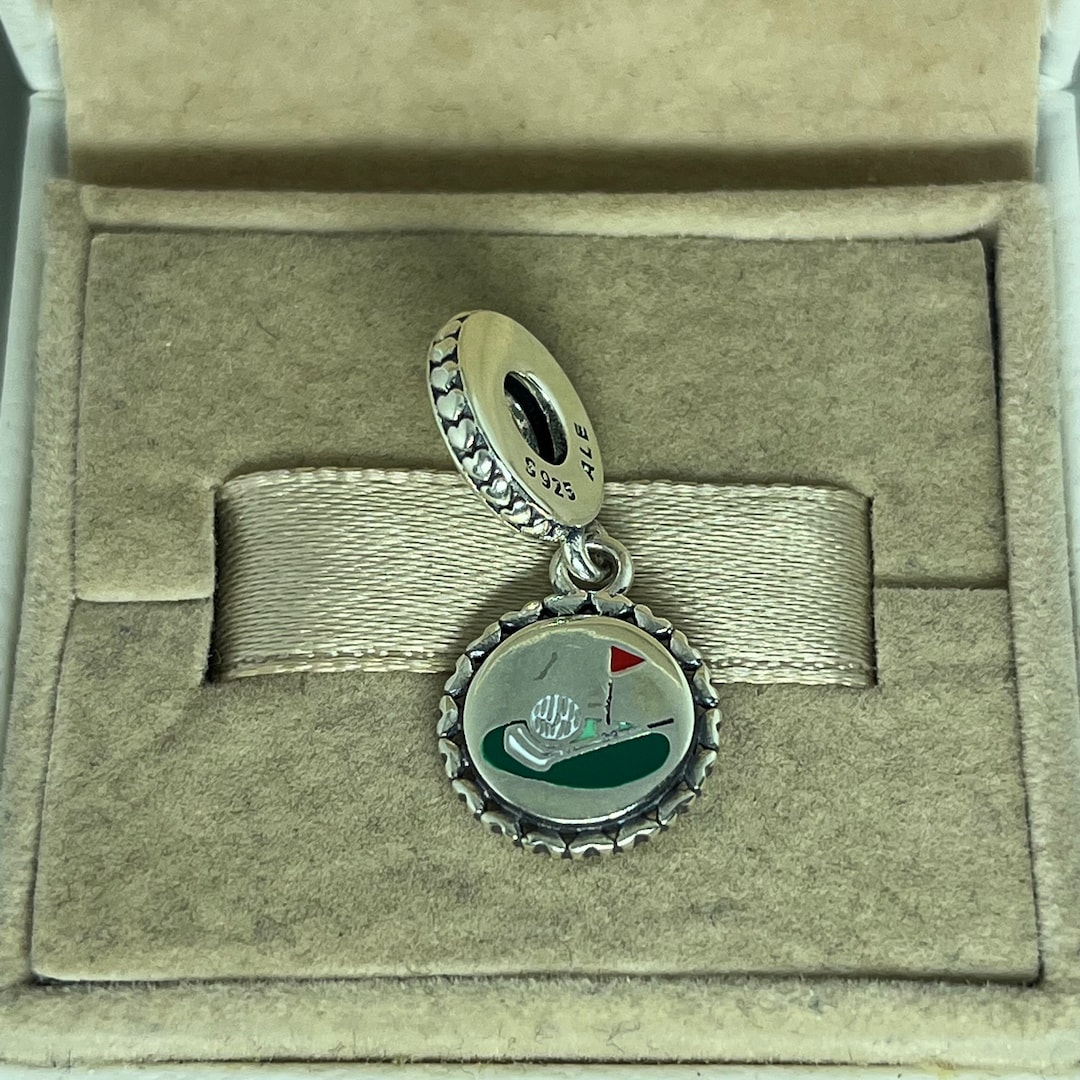 Pandora Augusta, Georgia, Golf Dangle Charm Pendant S925 Sterling ...