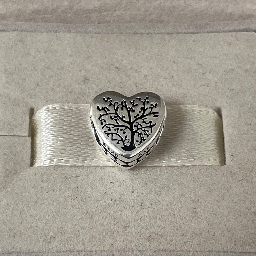 Pandora Family Tree for Grandma Charm Heart Bead Charm Love Grandma ...