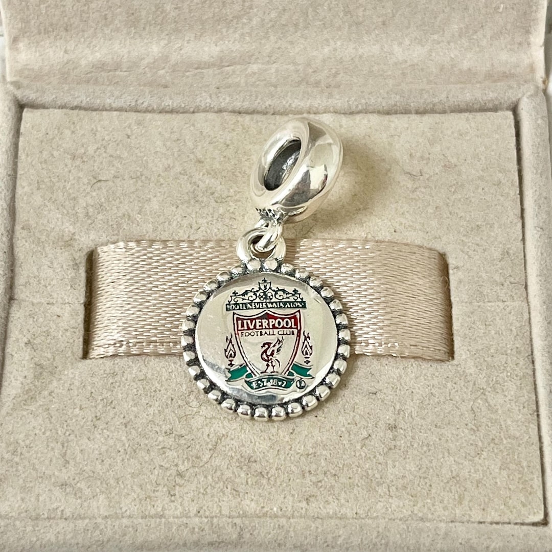 Pandora Liverpool F.C Dangle Charm Travel Pendant S925 Silver Jewelry ...