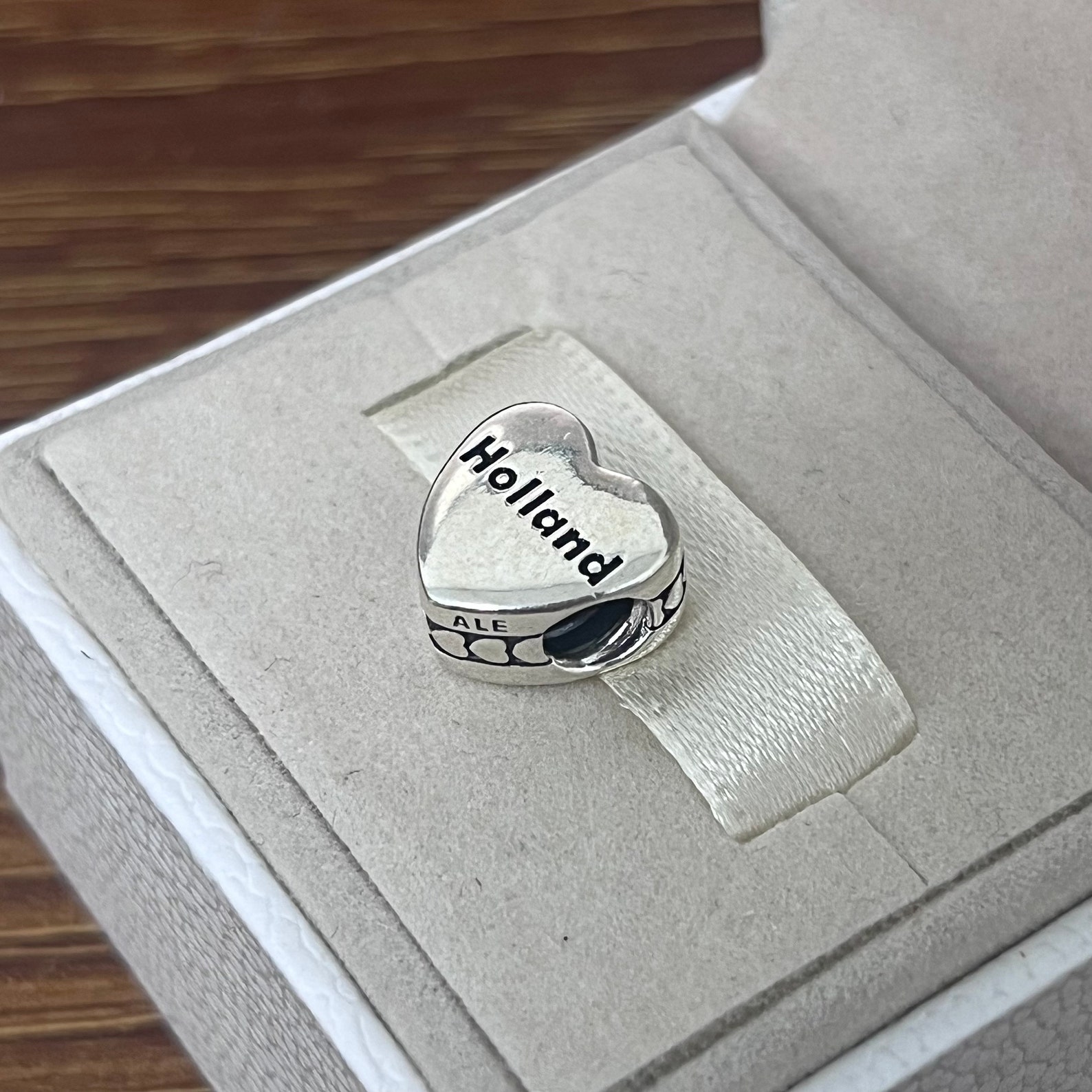 Pandora Holland Windmill Heart Bead Charm Travel Pendant, S925 Silver ...