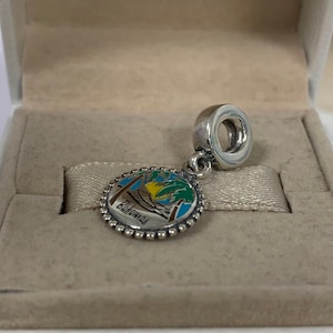 Pandora Nassau Bahamas Beach Coconut Trees Exclusive Dangle Charm ...