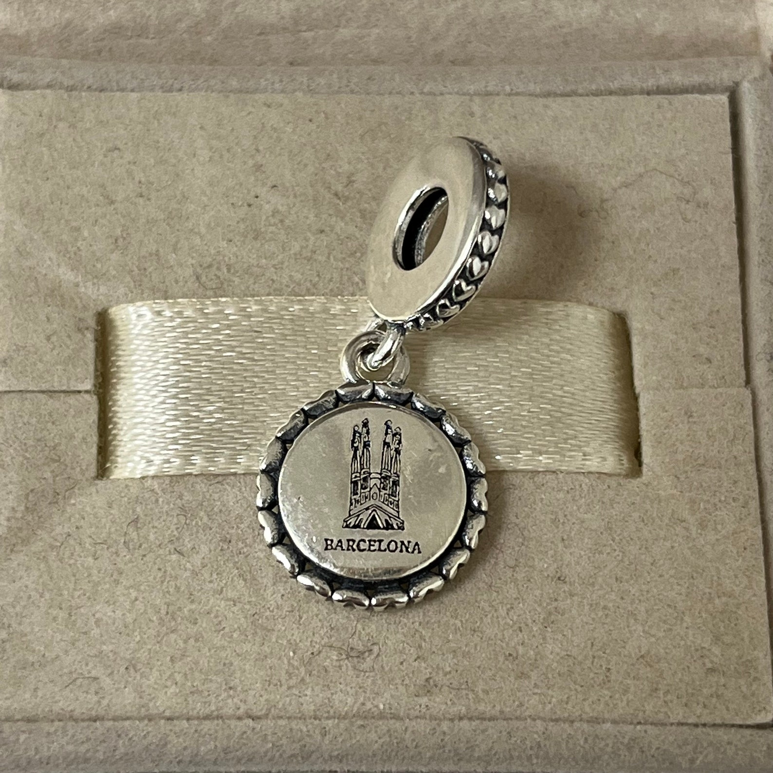Pandora Gaudi La Sagrada Familia Spain Barcelona Dangle Charm, S925 ...