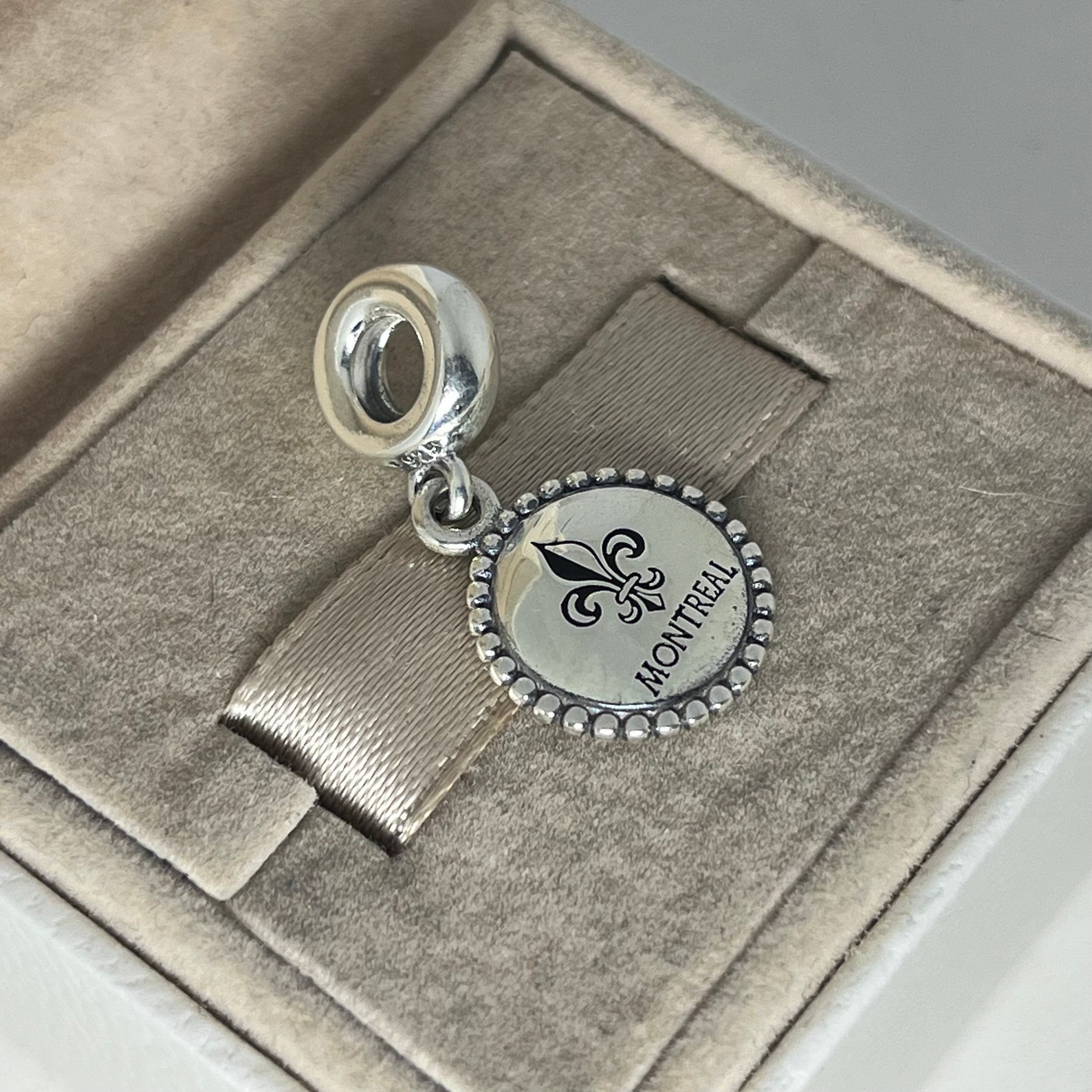 Pandora Quebec, Canada Montreal Dangle Charm Pendant S925 Sterling ...
