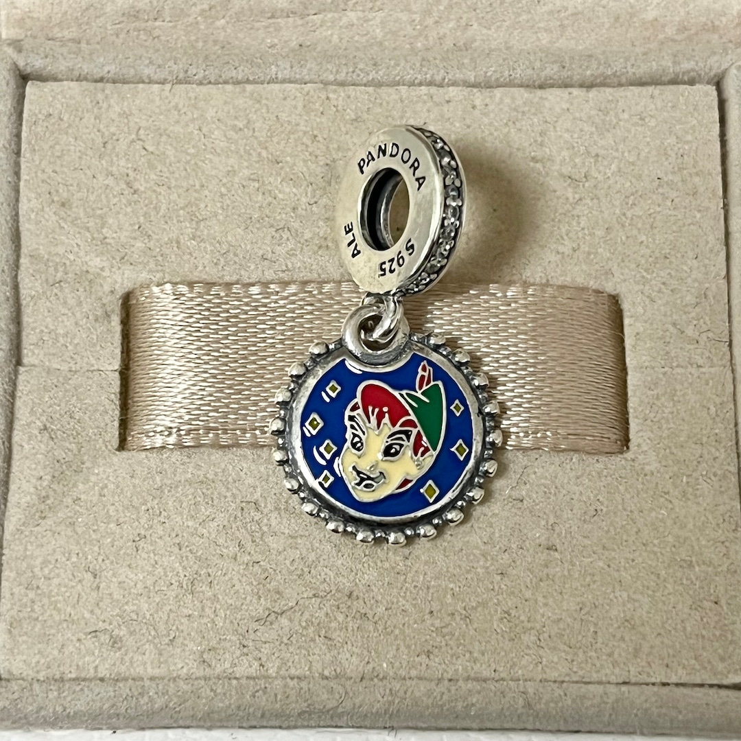 Pandora Disney Peter Pan 70th Anniversary Dangle Charm Pendant S925 ...