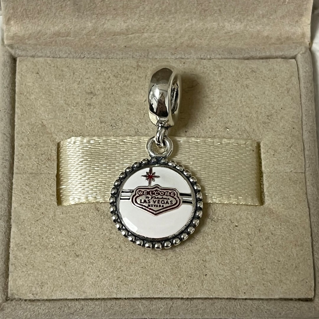 Pandora Las Vegas Exclusive Dangle Charm, S925 Silver Jewelry, for Bracelet, for Necklace, Mixed ...
