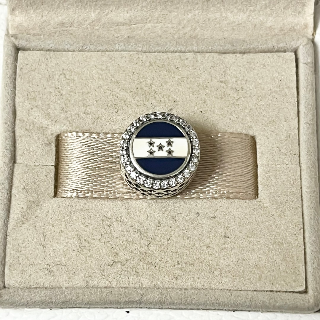 Pandora HONDURAS Flag Bead Exclusive Charm S925 Silver Travel Jewelry ...