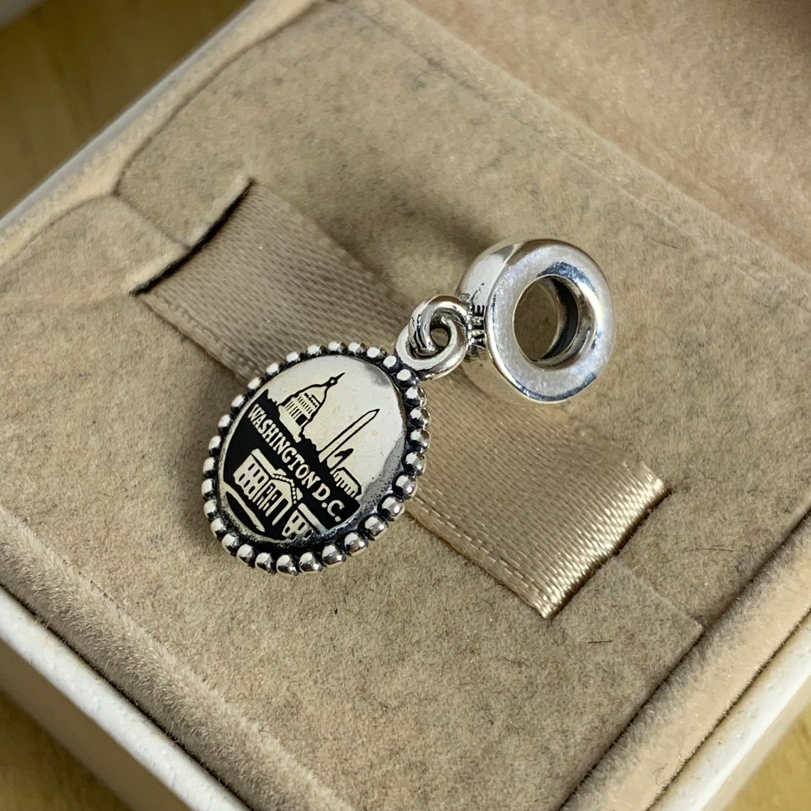 Pandora Washington Dc City Dangle Charm Pendant S925 - Etsy