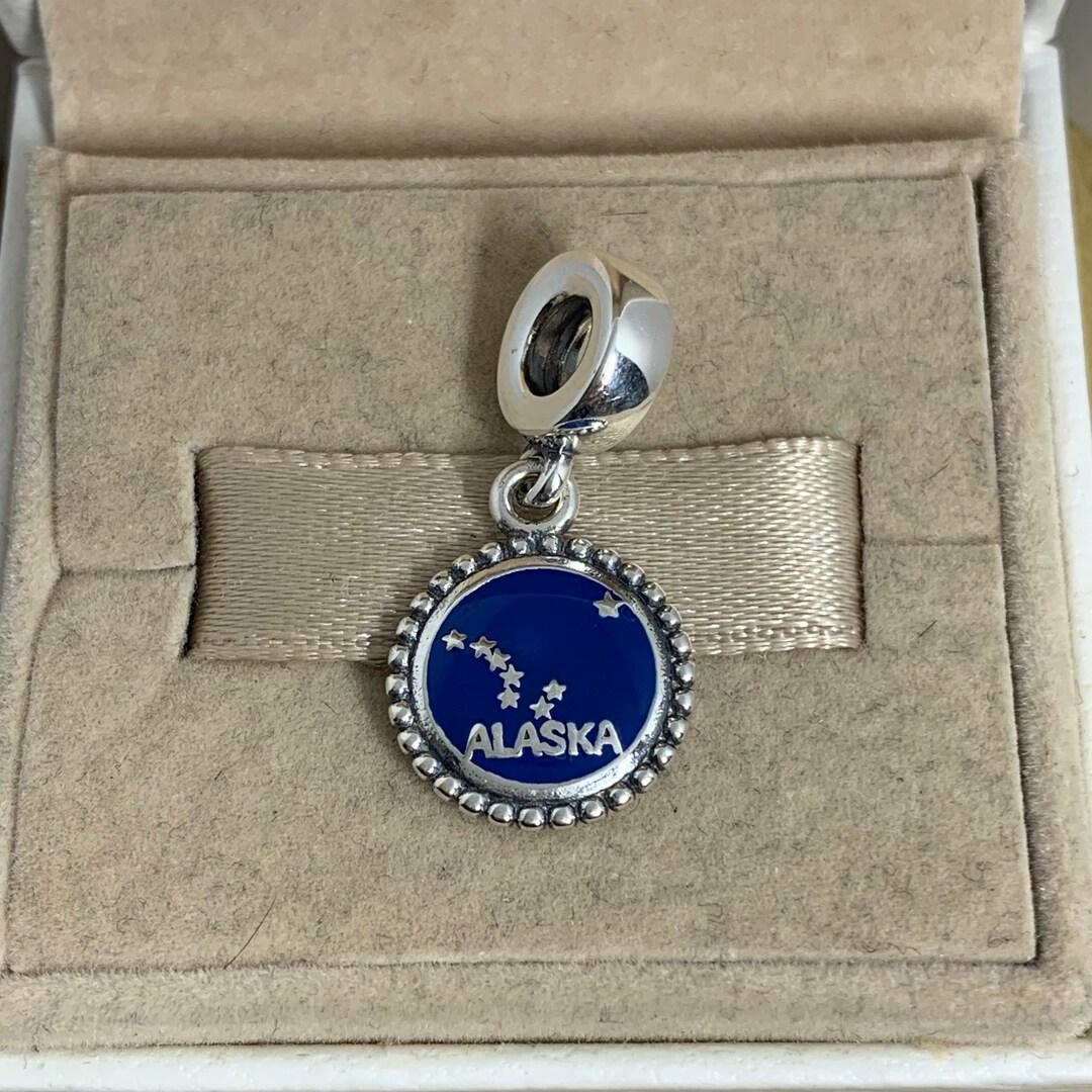 Pandora ALASKA Star Dangle Charm Pendant, S925 Sterling Silver Jewelry ...