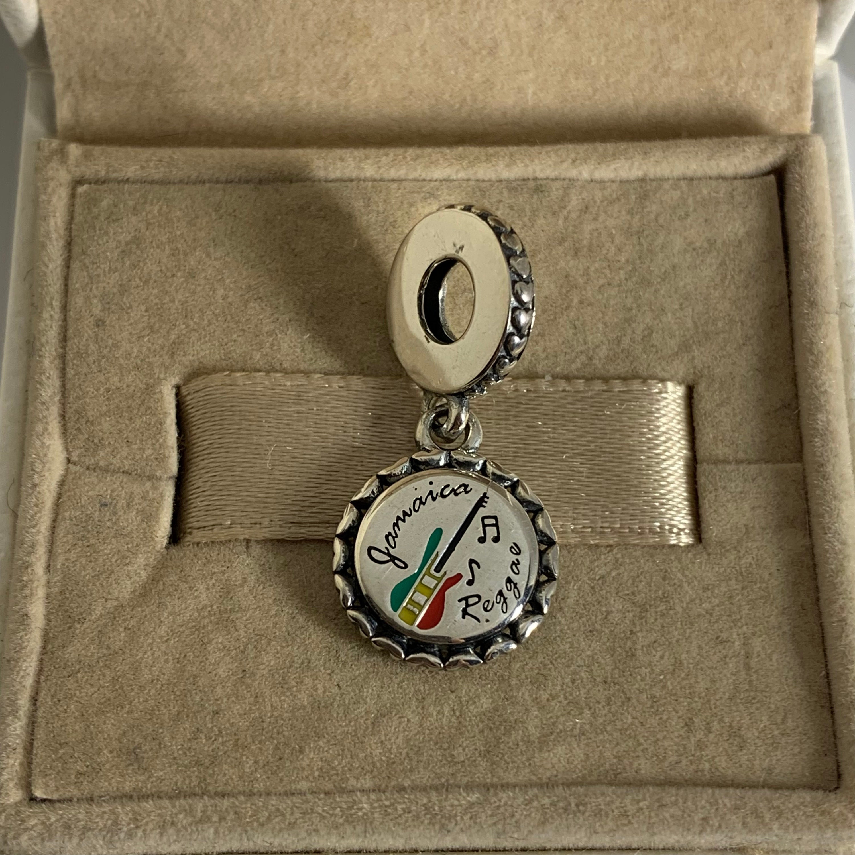 Pandora Jamaican Guitar Dangle Charm Pendant Travel S925 - Etsy