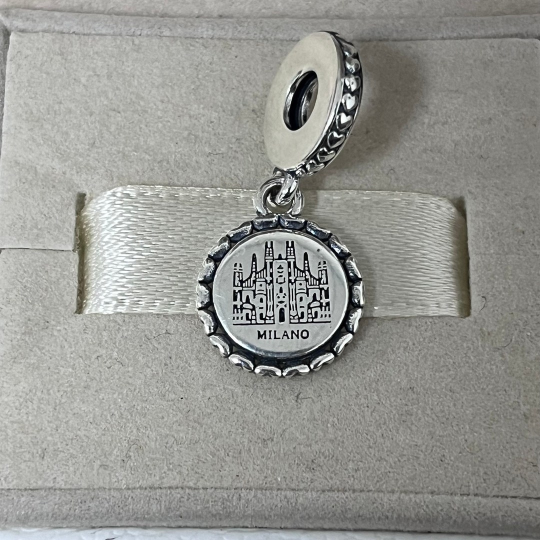 Pandora Milano Dangle Charm Pendant Milan Cathedral S925 Silver Jewelry ...