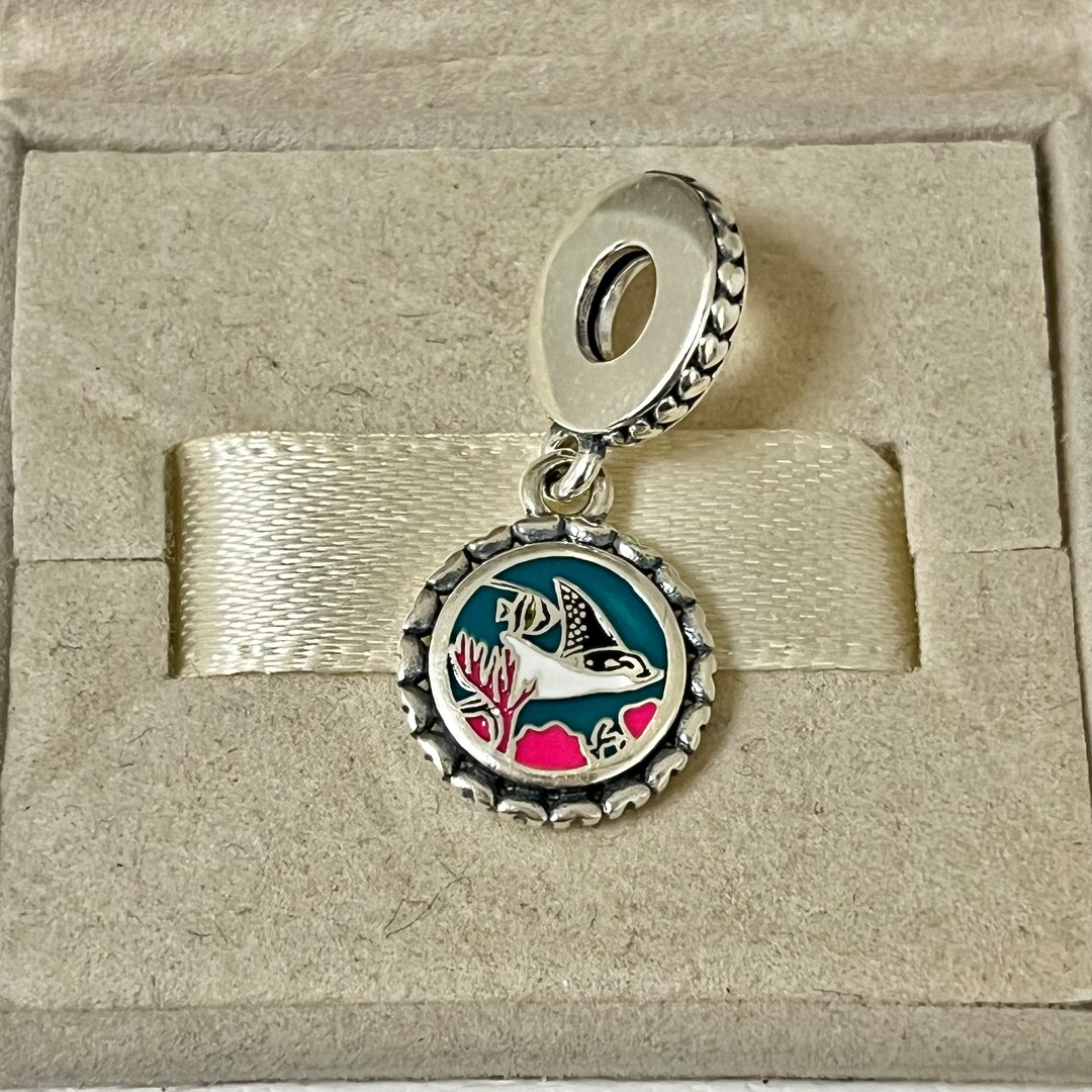 Pandora Florida Dangle Charm Tropical Fish Pendant S925 Sterling Silver ...