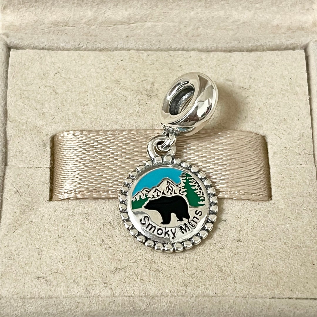 Pandora Alaska Smoky Mtns Bear Exclusive Dangle Charm Pendant S925 ...