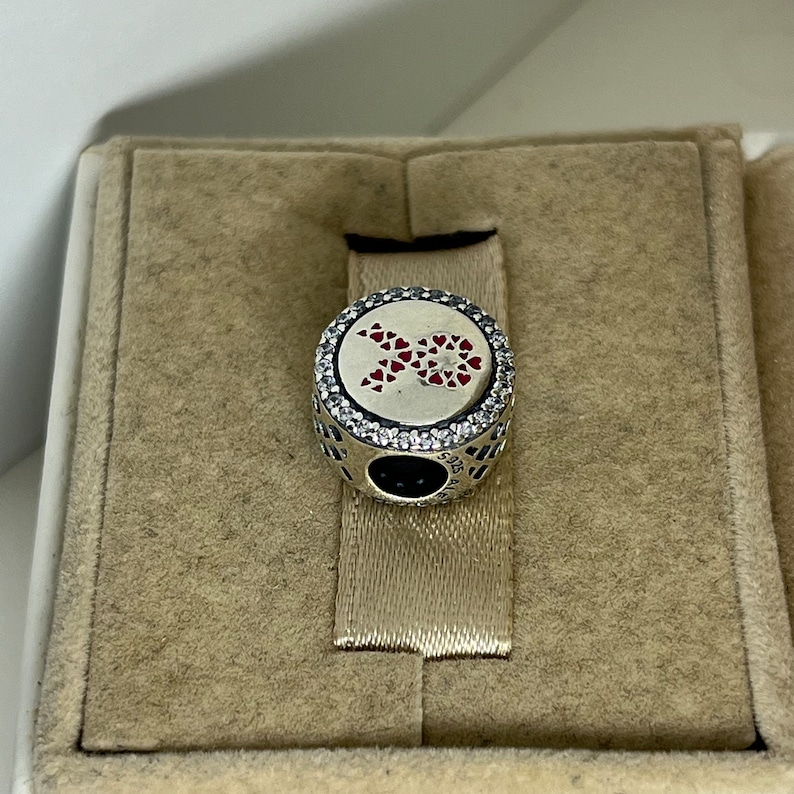 Pandora Breast Cancer Ribbon of Strength Bead Charm Hope S925 - Etsy