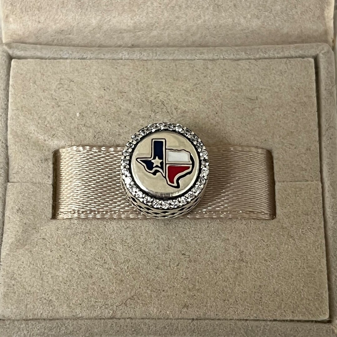 Pandora Texas Map Charm Texas Flag Bead Travel Bead Button S925 ...